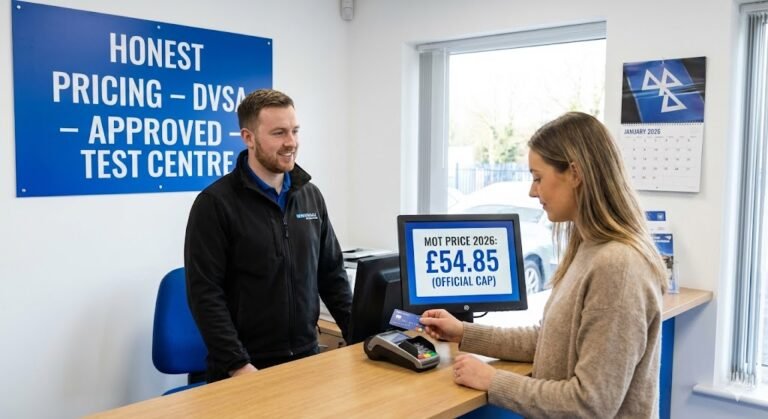 MOT Price 2026: Official Costs, Scams & Guaranteed Pass Deals